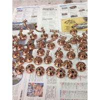 China Bright Metallic Gloss Stainless Steel Hardware Accessory PVD Gold Coating Titanium Nitride Coating Machine for sale