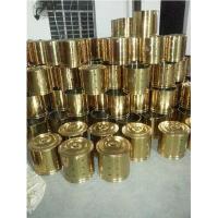 China Stainless Steel Bucket Artwork PVD Vacuum Titanium Nitride Coating Machine For Golden Color for sale