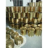 China Stainless Steel Bucket Artwork PVD Vacuum Titanium Nitride Coating Machine For Golden Color for sale
