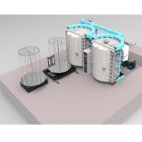 China Stainless Steel Furniture Gold Rose Gold Black Color Vacuum PVD Plating Machine for sale