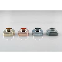 China Durable Double Doors Plastic Caps Vacuum Metallizing Equipment For Silver Golden Shiny Colors for sale