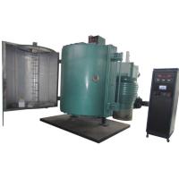China Durable Double Doors Plastic Caps Vacuum Metallizing Equipment For Silver Golden Shiny Colors for sale