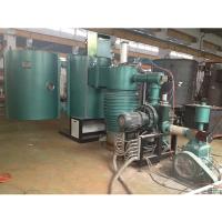 China High Capacity Double Doors Plastic Cosmetic Cap Bottle Metallic Gloss Vacuum Metallizing Machine for sale