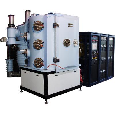 China Film Strong Adhesion Wear Resistance Stainless Steel Door Handle Door Fitting Multi Arc Ion PVD Vacuum Coating Machine for sale
