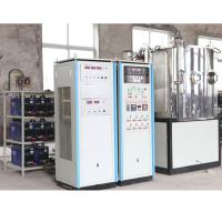 China High Efficiency Stainless Steel Vacuum Titanium PVD Gold Plating Machine For Gold Rose Gold Black Rainbow Color for sale