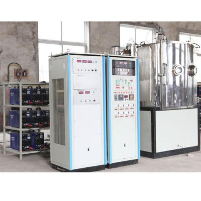 China High Efficiency Stainless Steel Vacuum Titanium PVD Gold Plating Machine For Gold Rose Gold Black Rainbow Color for sale