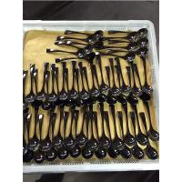 China Large Output Stainless Steel Door Handle Spoon Multi Arc Titanium Gold PVD Coating Machine for sale