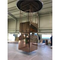China Large Capacity Strong Adhesion Film Industrial Gold Rose Gold PVD Vacuum Coating Machine For Stainless Steel Sheet Plate for sale