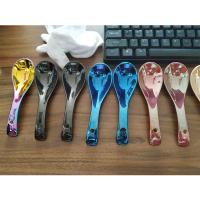 China High Efficiency Ceramic Spoon Tea Cup Golden Silver Blue Rose Gold Black Color PVD Vacuum Coating Machine for sale