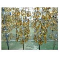 China High Depositing Speed Glassware Glass Crystal PVD Vacuum Coating Machine For Gold Color for sale