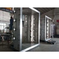 China Strong Adhesion Film Stainless Steel Fittings PVD Vacuum Titanium Nitride Coating Machine for sale