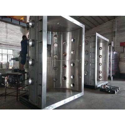 China Strong Adhesion Film Stainless Steel Fittings PVD Vacuum Titanium Nitride Coating Machine for sale