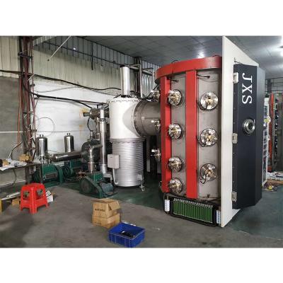 China Customized Size Full Auto Stainless Steel Hardware PVD Vacuum Titanium Coating Machine for sale
