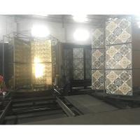 China Customized Size Uniform Coating Thickness PVD Vacuum Multi Arc Ion Ceramic Tile Coating Machine for sale