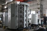 China Vertical Front Door Metal Hardware PVD Coating Equipment for sale