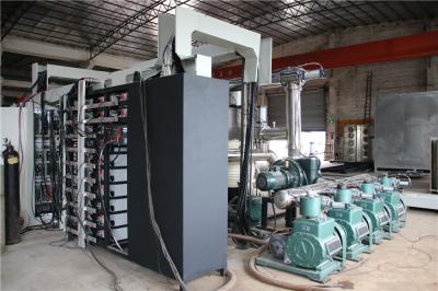 China Glassware Multi Arc PVD Coating Plant Vertical Single Front Door for sale