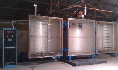 China Vertical ABS PP PC PMMA PET Vacuum Metallizing Machine for sale