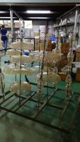 China High Efficiency Glass Cup Silver Gold Red Color Vacuum PVD Coating Machine In Foshan for sale
