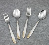 China Stainless Steel SS Tableware Flatware Cutlery Titanium Vacuum Coating Equipment for sale