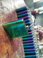 China Rainbow Color Exhaust Pipe PVD Plating Machine 1 Year Warrenty for sale