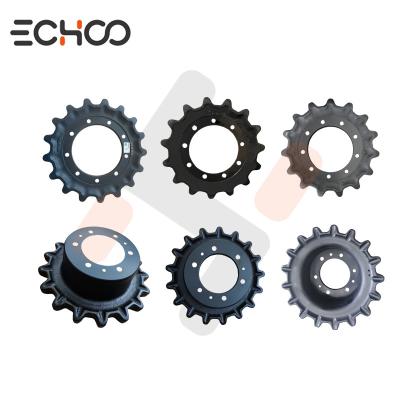 China Drive Sprocket JCB 1110 CTL Loader Track undercarriage frame for sale