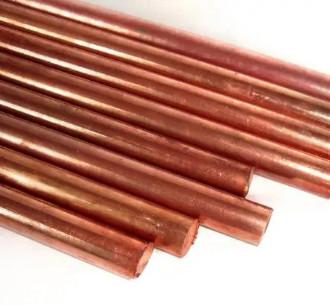 China C101 Jis H3250 Copper Alloys Round Bar Rod Pure Brass 2mm for sale