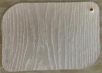 China White Wood Embossed PVC Decorative Film For Membrane Press Kitchen Doors for sale