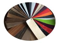 China 0.50mm Thickness PVC Furniture Foil For Kitchen Cabinet Door for sale