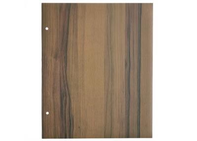 China Teakwood Color PVC Decorative Foil For Furniture Vinyl Lamination for sale