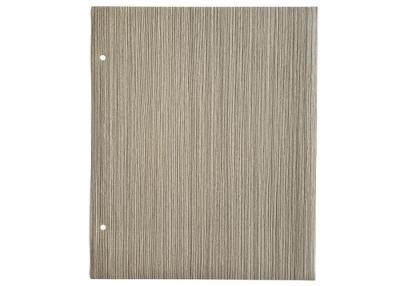 China 0.10mm Brushed Light Wood Color PVC Furniture Film For Cabinet Door Decoration for sale