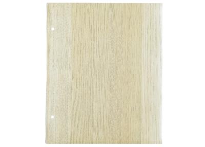 China Custom Wood Color PVC Furniture Foil 0.15mm Thickness Fireproof for sale