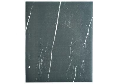 China Black Marble Effect Matte PVC Decorative Foil For MDF Membrane Doors for sale