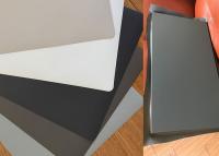 China Grey Solid Color Super Matte PVC Decorative Foil Roll For Membrane Doors Cover for sale
