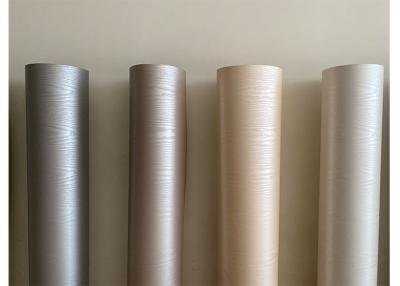 China ROHS Non Adhesive Embossed PVC Furniture Foil Moisture Proof for sale