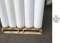 China High Glossy 0.18mm PVC Furniture Foil Rolls For Interior Surface Decoration for sale
