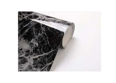 China High Gloss Marble Grain PVC Decorative Film 1400mm Width for sale