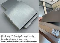 China Waterproof PVC Decorative Film Thickness 0.14mm Free Coating for sale
