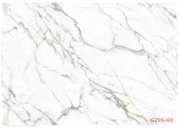 China White Marble PVC Decorative Film For cabinet Scratch - Resistant for sale