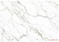 China Modern Surface PVC Decorative Film Customized White Marble for sale