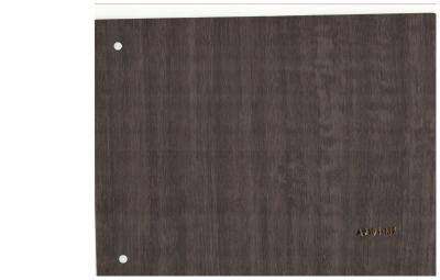China Customized Dark Wood PVC Decorative Film For Door Profile Wrapping for sale