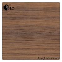 China Walnut Wood Grain PVC Decorative Film For MDF Profile Wrapping for sale