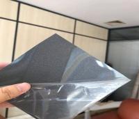 China High Gloss Light Grey PVC Cabinet Film 0.50mm For Vacuum Membrane Pressing for sale