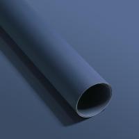 China Dark Blue PVC Decorative Film 0.20mm Thickness Waterproof Free Finger Print for sale