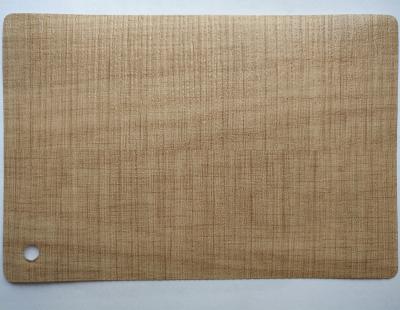 China Wood Grain Finish PVC Foils Roll For Furniture Door Decoration for sale