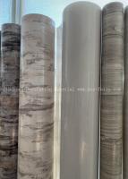 China Marble Pattern PVC Roll PVC Decorative Film For Vacuum Membrane Pressing for sale