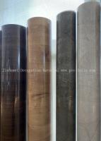 China High Gloss Wood Grain PVC Decorative Film For Vacuum Membrane Pressing for sale