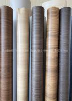 China Wood Grain PVC Decorative Film For Wrapping Profile Thickness 180 Micron for sale