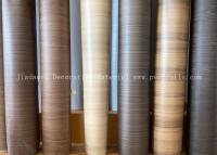 China Decorative PVC Films In Roll Wood Grain Furniture Film For Produce WPC Panel for sale