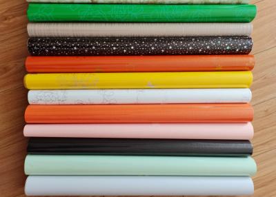 China High Gloss Colorful Pattern Self Adhesive PVC Film Roll For Furniture Decoration for sale