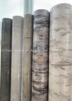 China Self-Adhesive PVC Films Like Stone Furniture Sticker Packed In Roll for sale